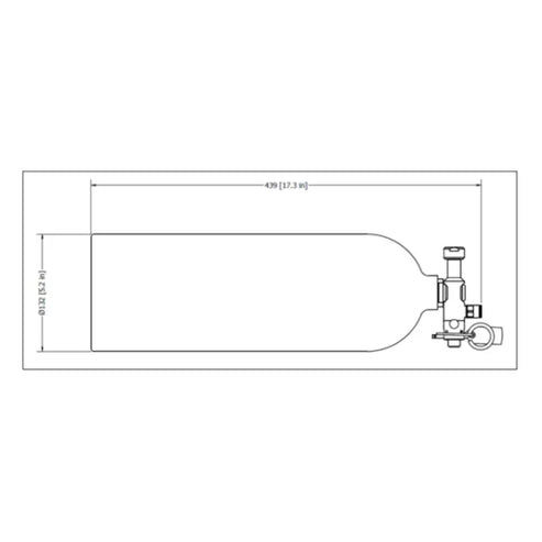 Lifeline USA - Zero 360 SFI 17.1 10lb Mechanical System - Bottle ONLY ...