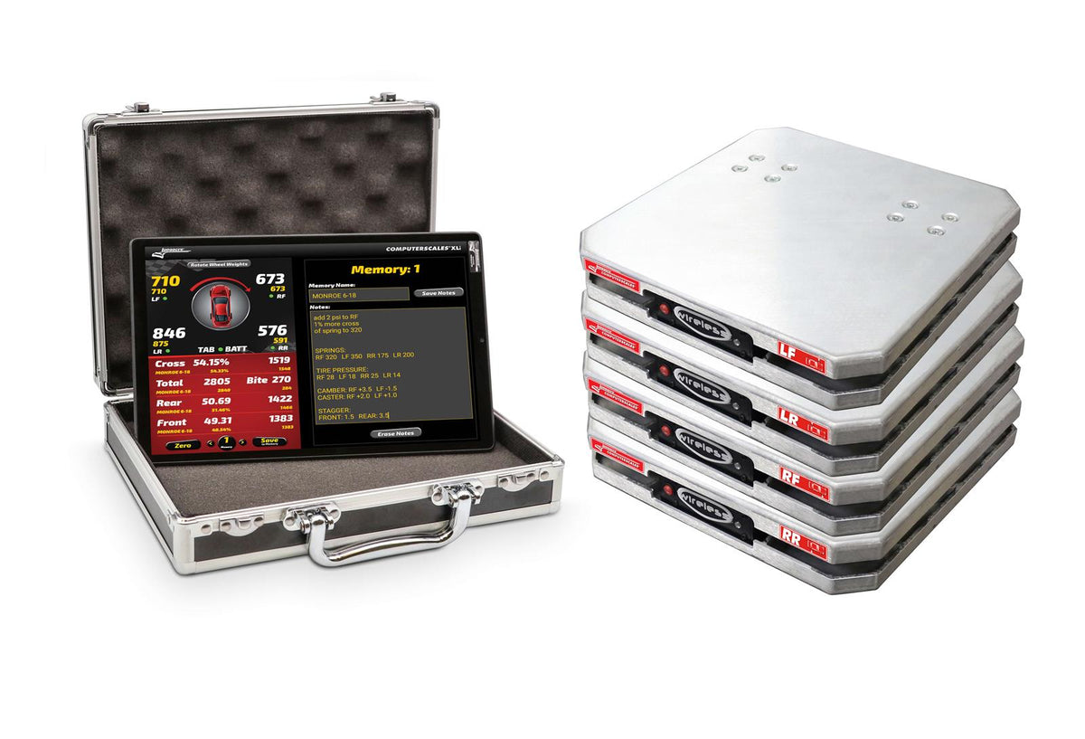 Computerscales® WIRELESS Tablet XLi™ Dual Load Cell Scale System ...